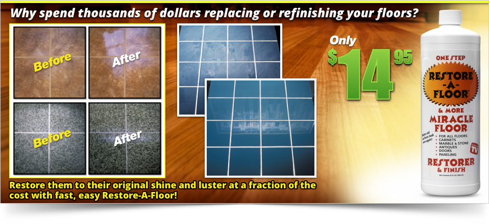 The Original Floor Restorer in a BottleThe Original Floor Restorer in a ...